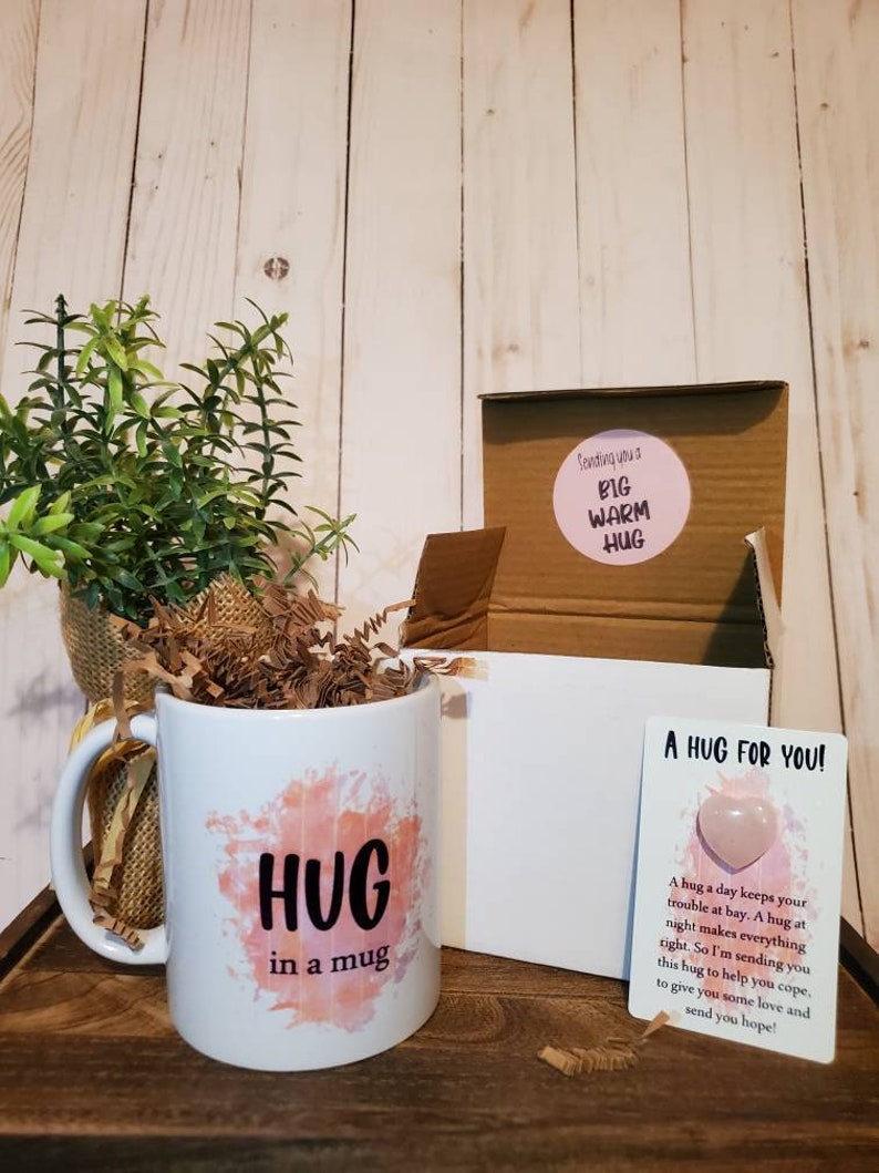 Sending You a HUG Gift Box. Pocket Hug. Comforting Gift. - Etsy