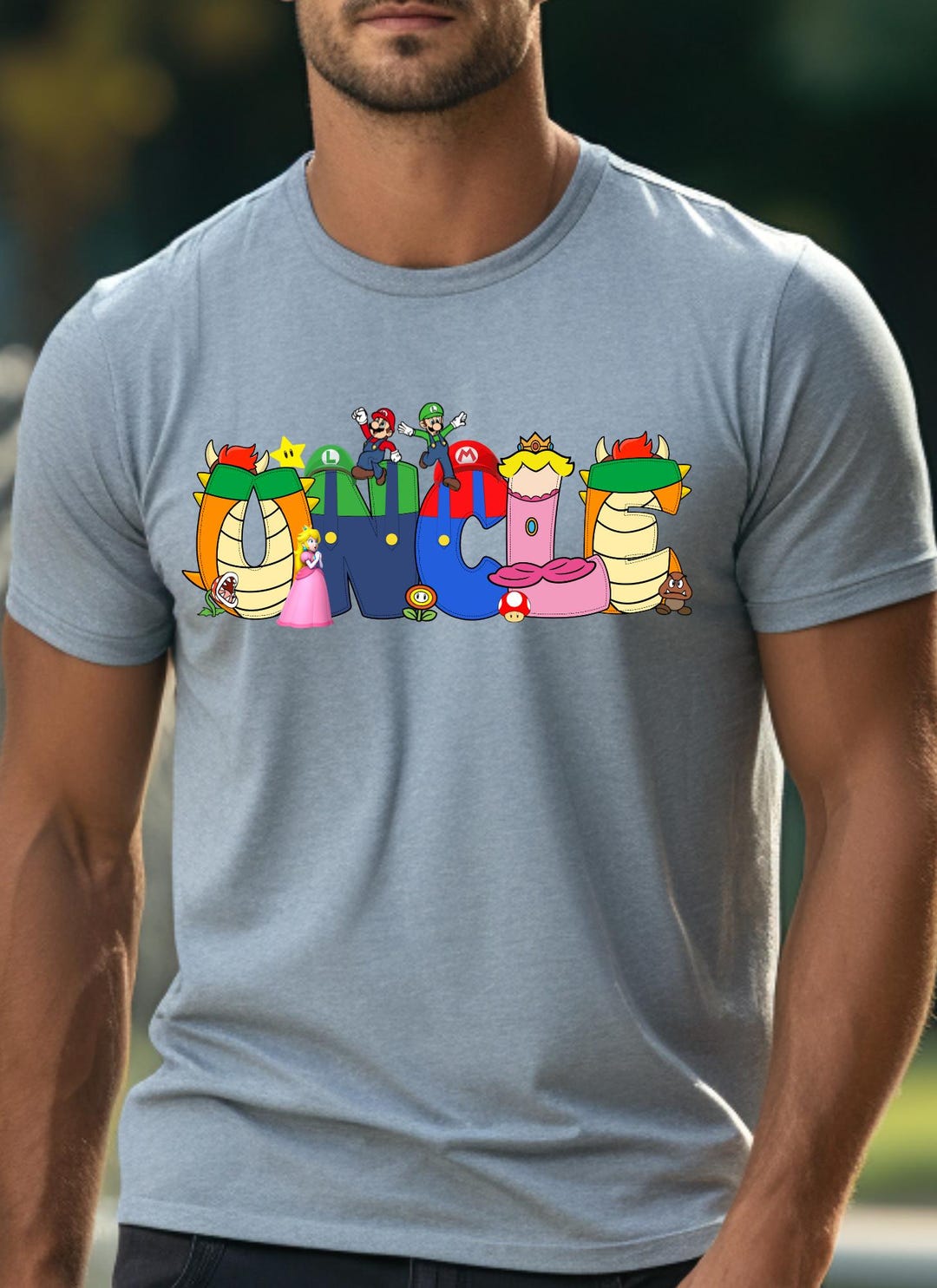 Mario Uncle PNG Digital Download for Super Mario Uncle Image. Birthday ...