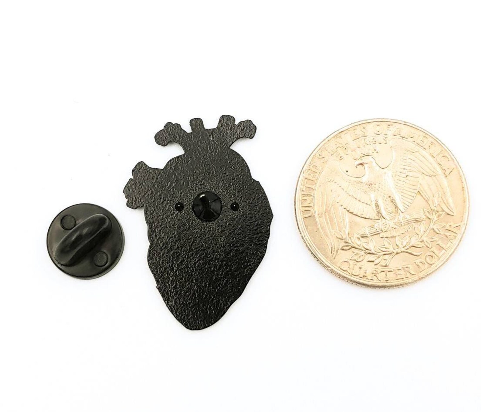 Ocean Anatomical Heart Enamel Pins/nature | Etsy