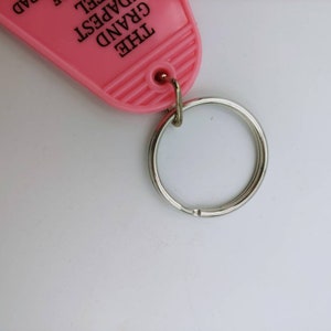 The Grand Budapest Hotel Inspired Key Chain/ Hotel Room # 142/ Republic ...