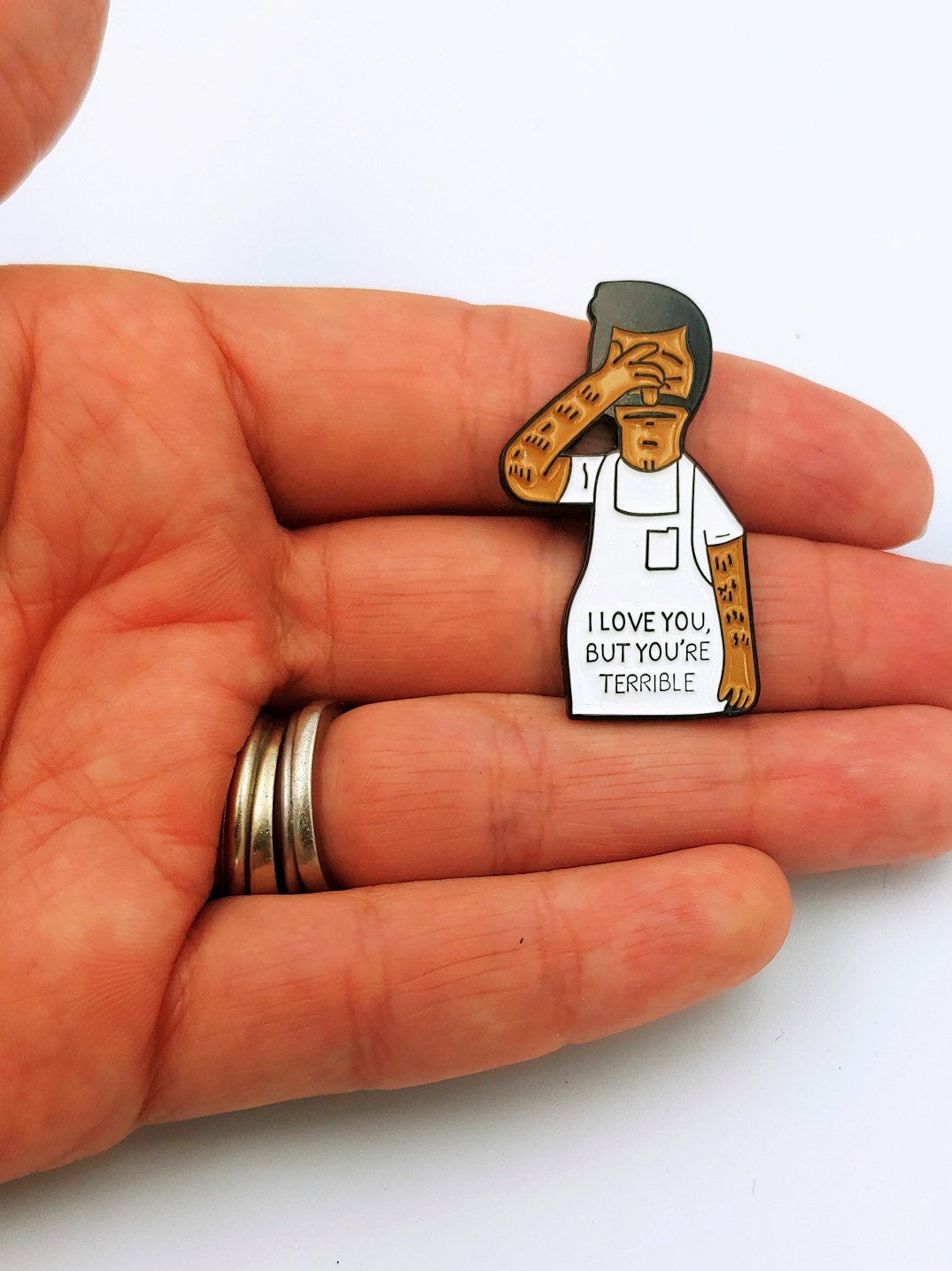 Bob's Burgers/ Bobs Burgers Pin/ Bob Belcher/ Cartoon Pin/ - Etsy