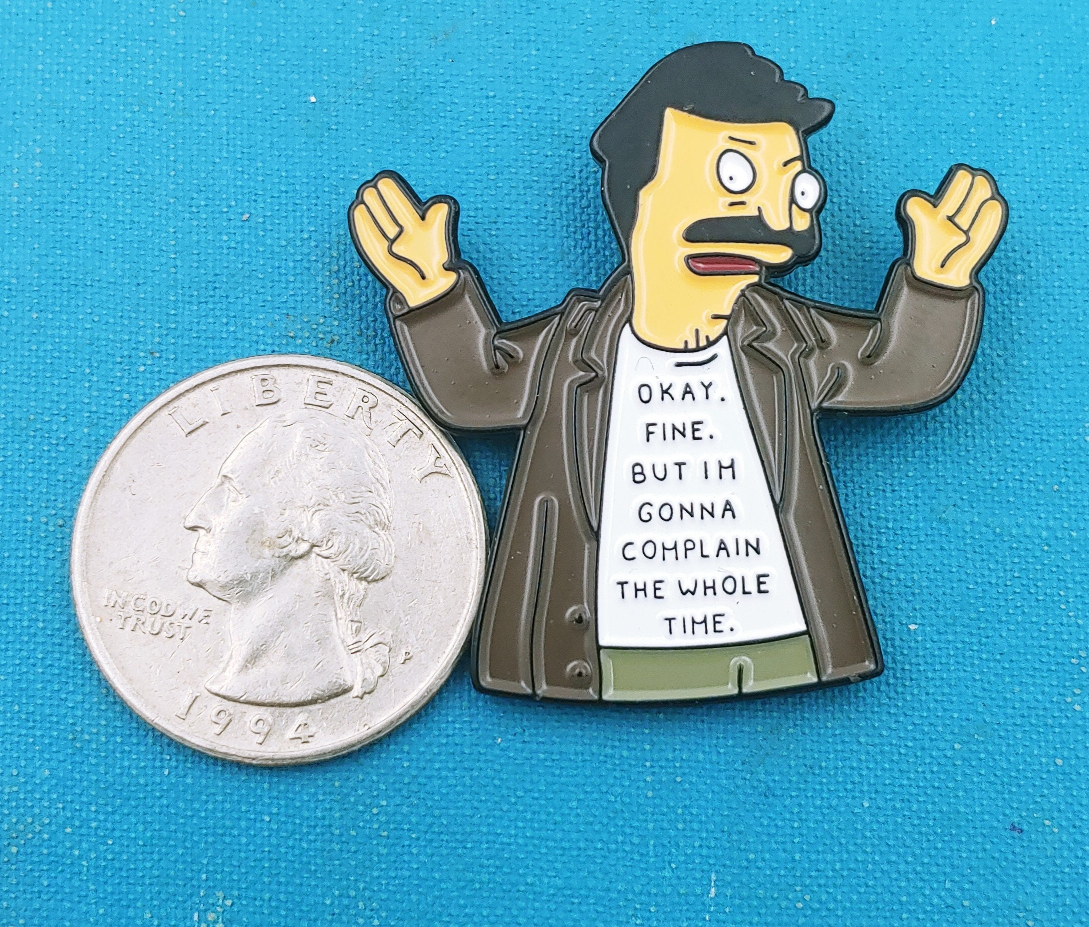 Bob's Burgers/ Bobs Burgers Pin/ Bob Belcher/ Cartoon Pin/ | Etsy