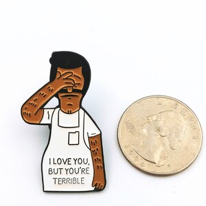 Bob's Burgers/ Bobs Burgers Pin/ Bob Belcher/ Cartoon Pin/ Burger Pin ...