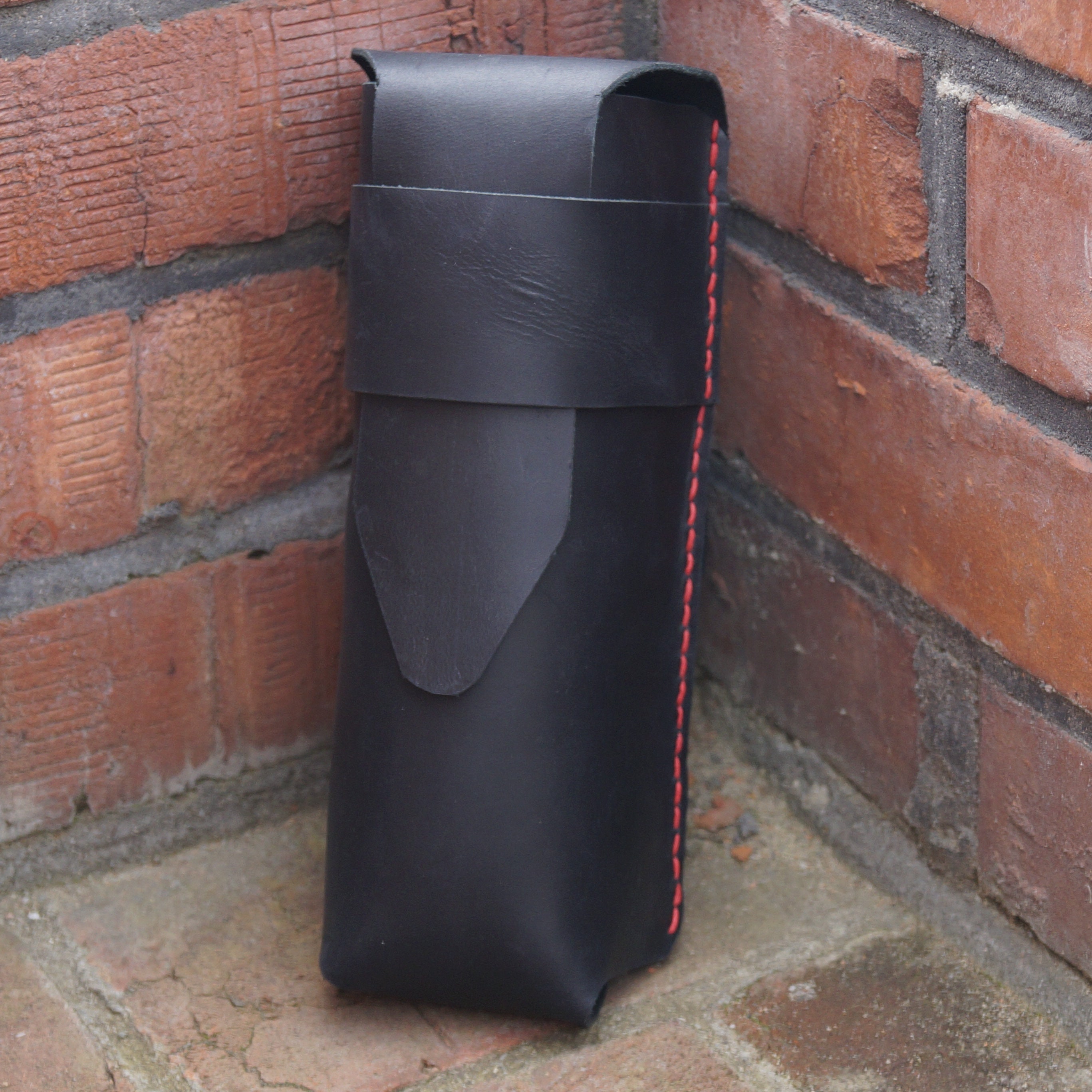 Leather Pétanque - Boule Bag- Black-red - Etsy