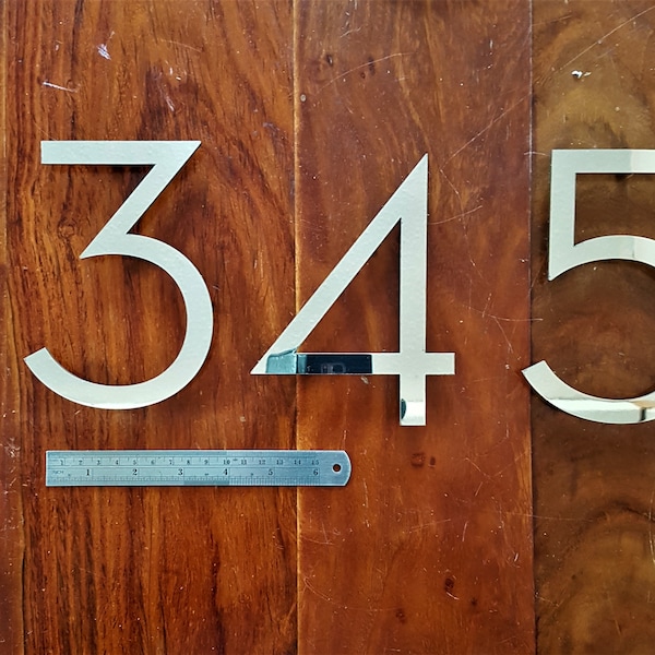 Classic House Number - Etsy