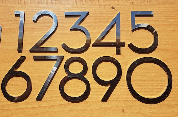 House Numbers Neutra
