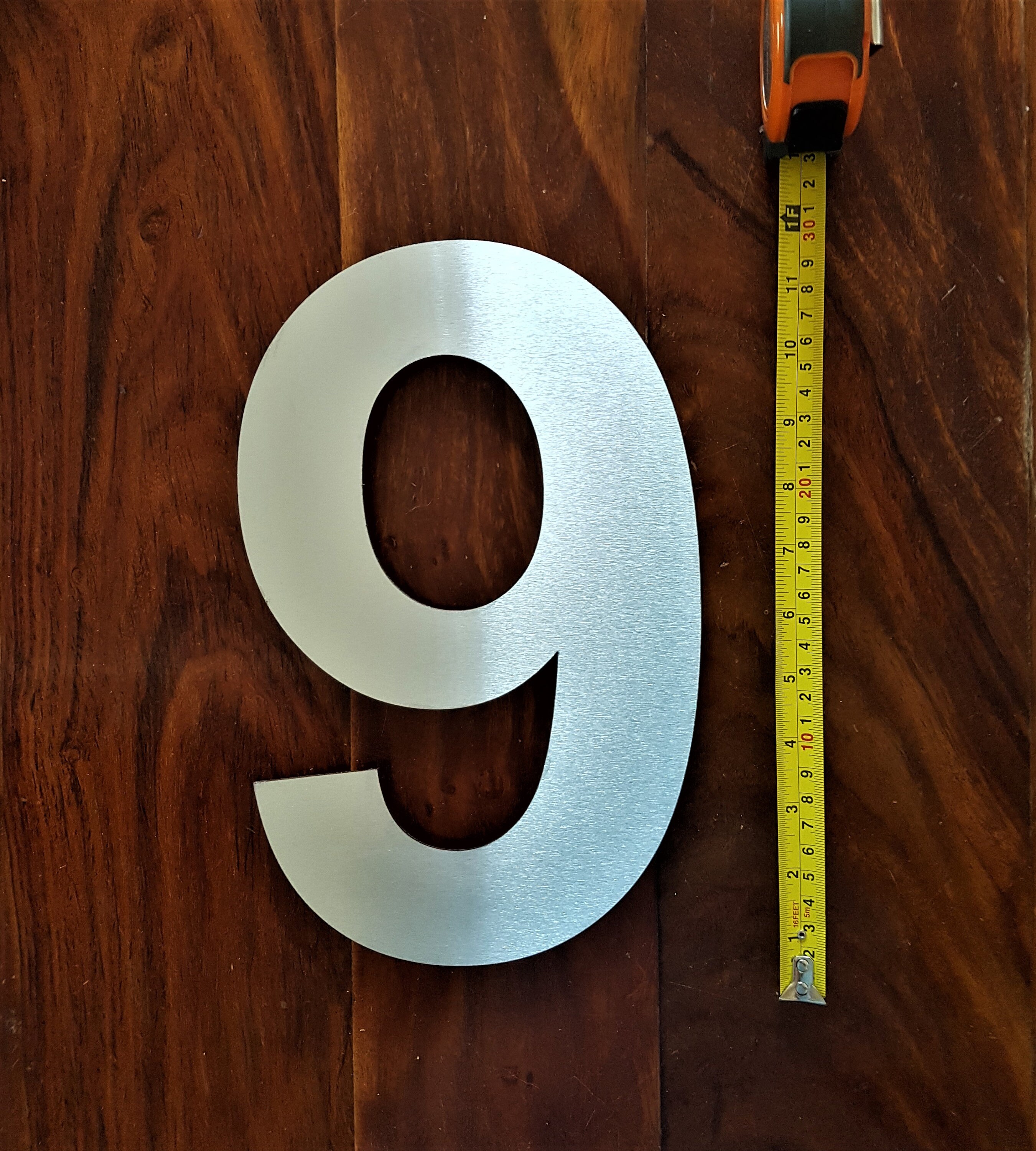 Extra Large Floating House Number Signs 12/300mm Arial - Etsy Australia