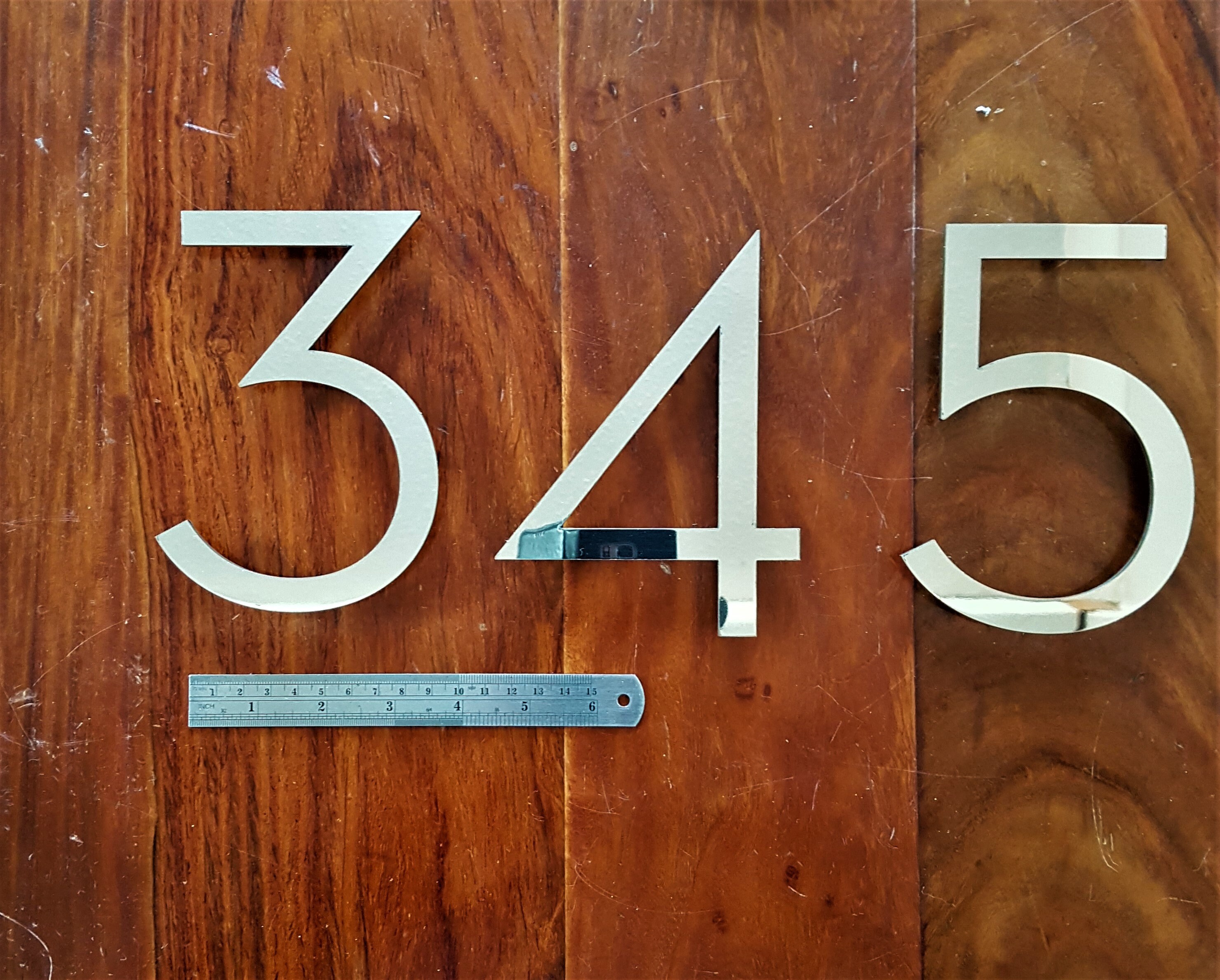 House Numbers Neutra