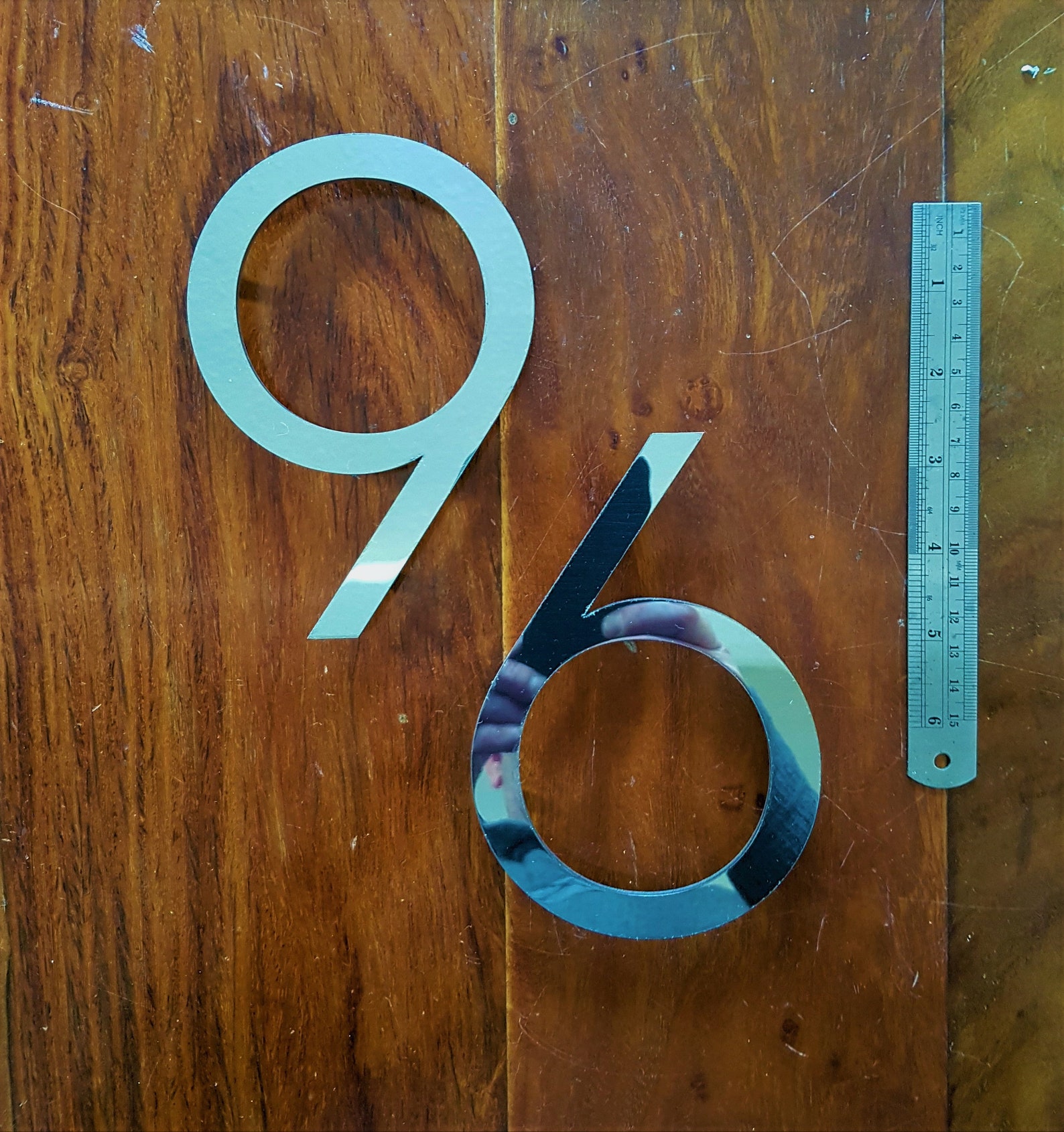 Large Floating House/door Numbers in Classic Neutra Font Made - Etsy UK