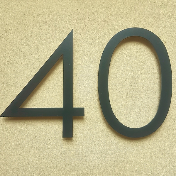 Copper House Number - Etsy UK