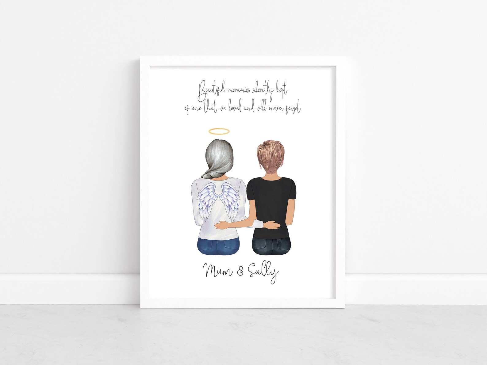 Memorial Print | Remembrance Gift | in Loving Memory | Sympathy Gift ...