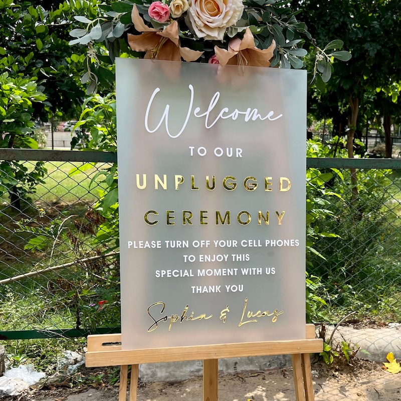 Unplugged Wedding - Etsy