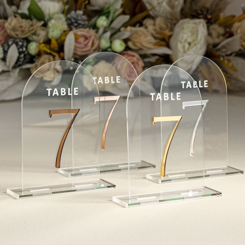 Wedding Table Signs - Etsy