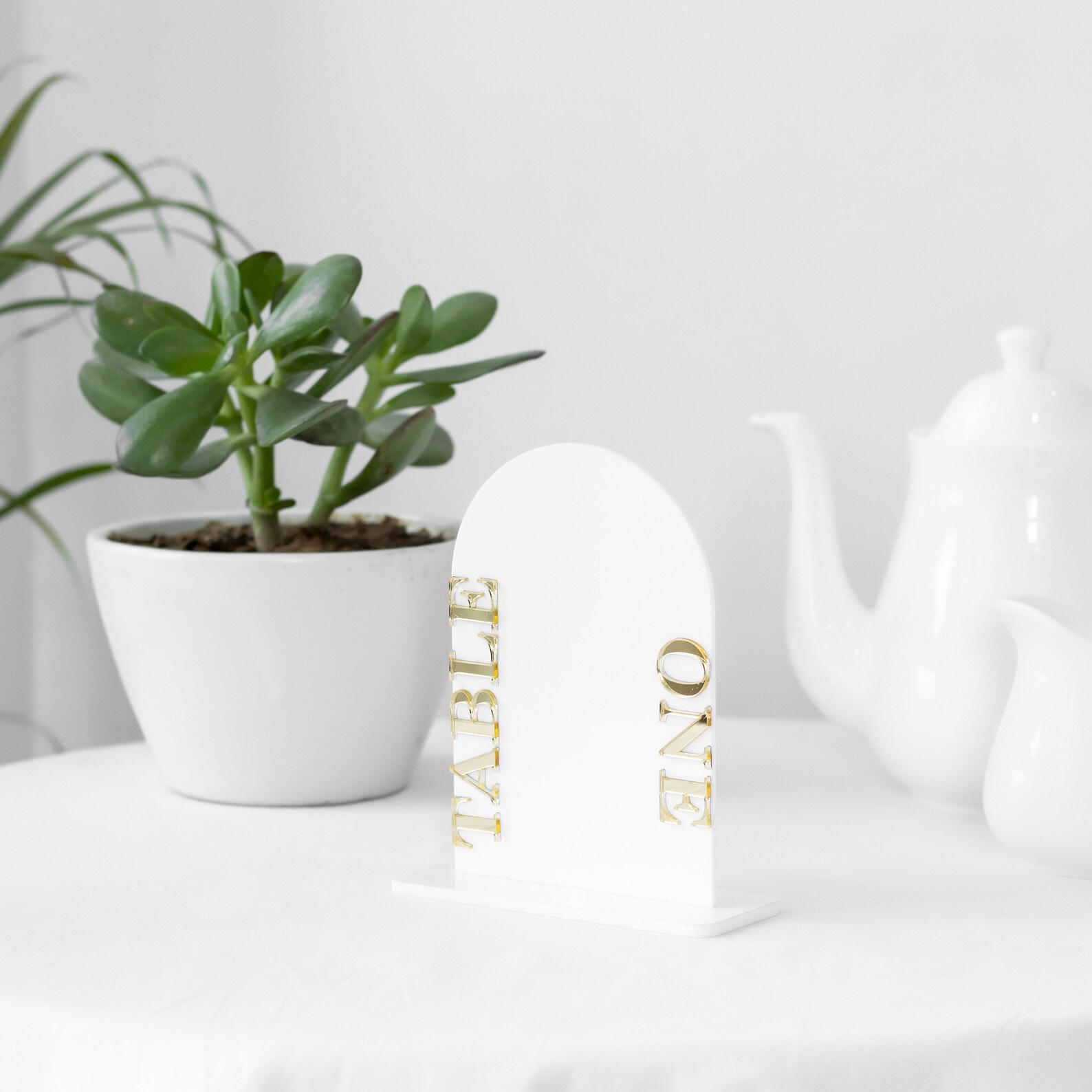 Acrylic Table Numbers Arch Table Numbers Table Numbers - Etsy