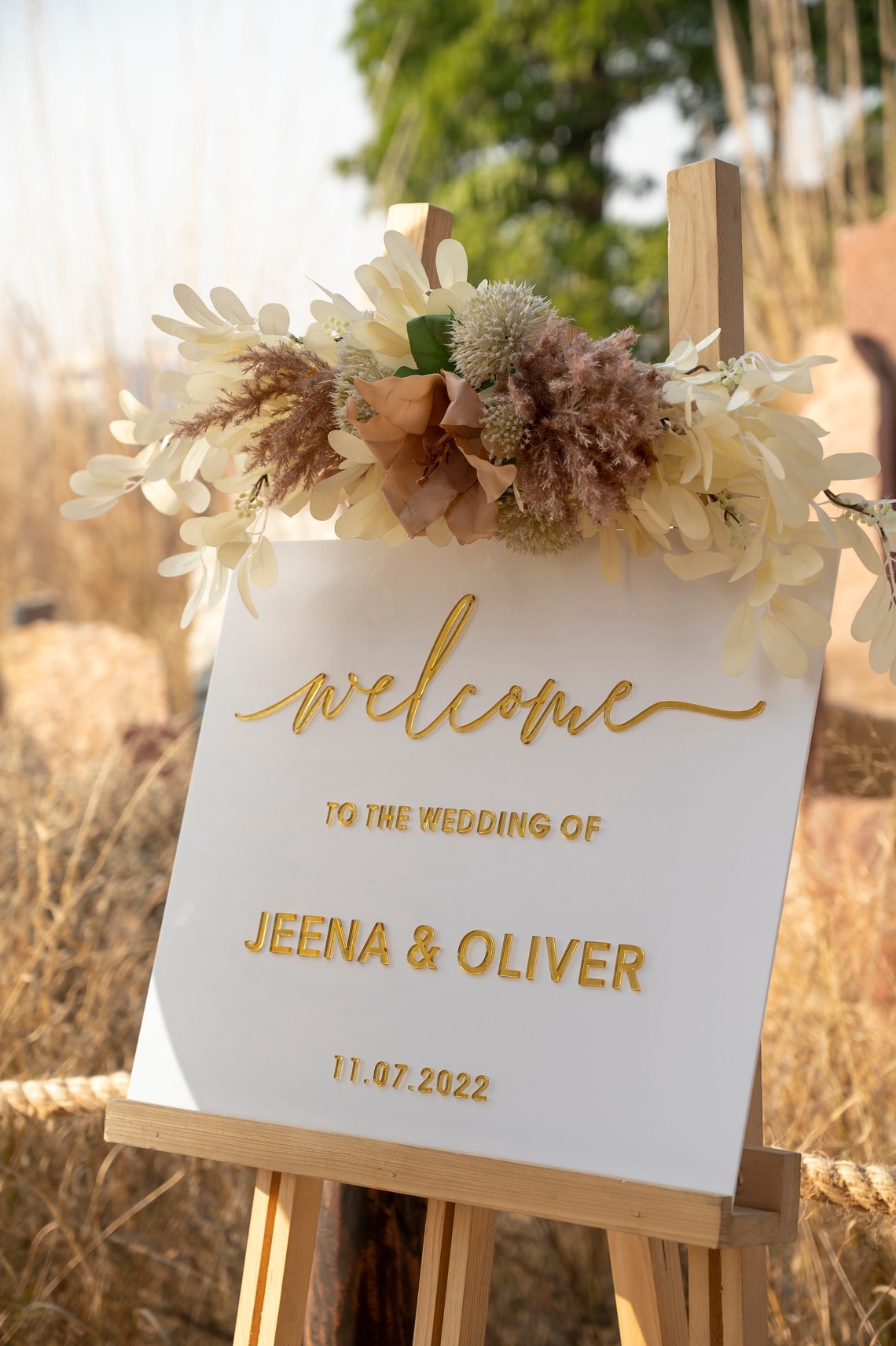 Personalized Gold Welcome Sign Acrylic Welcome Sign Modern - Etsy