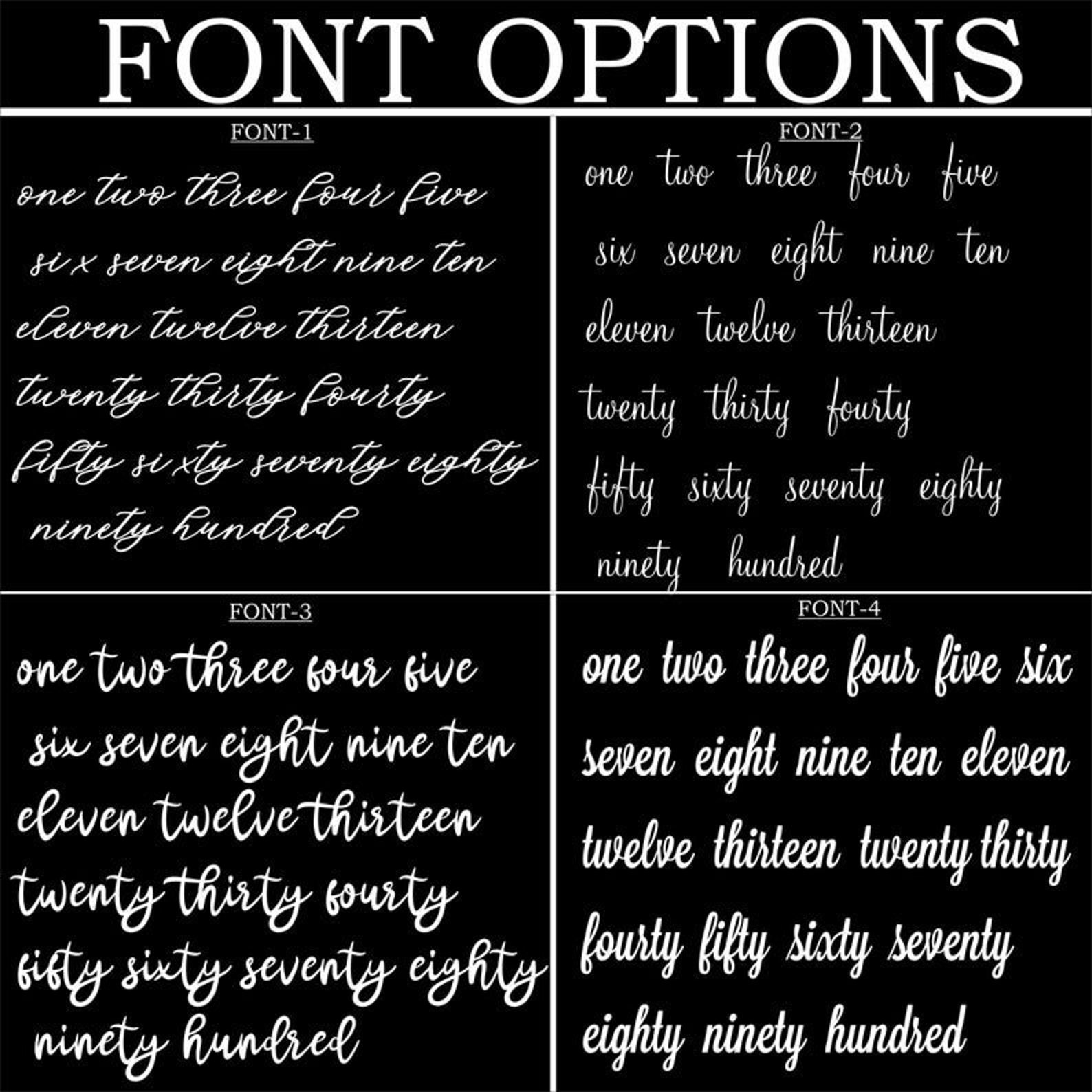 Engraved Table Numbers Table Numbers Acrylic Table Numbers | Etsy