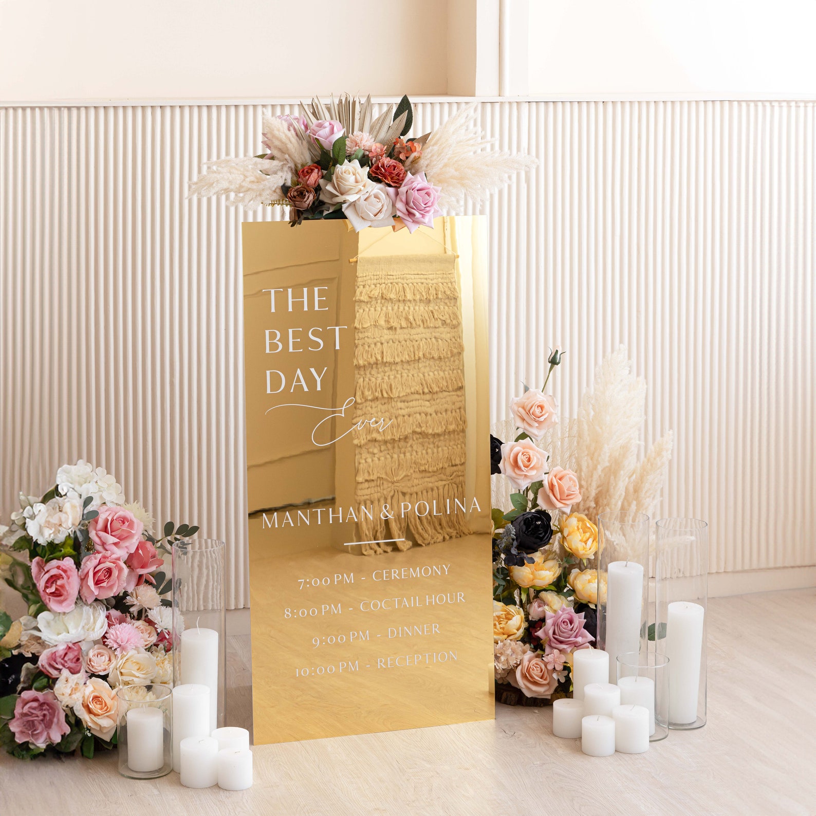 Wedding Signs Bundle Set of Three - Wedding Seating Plan - Acrylic ...