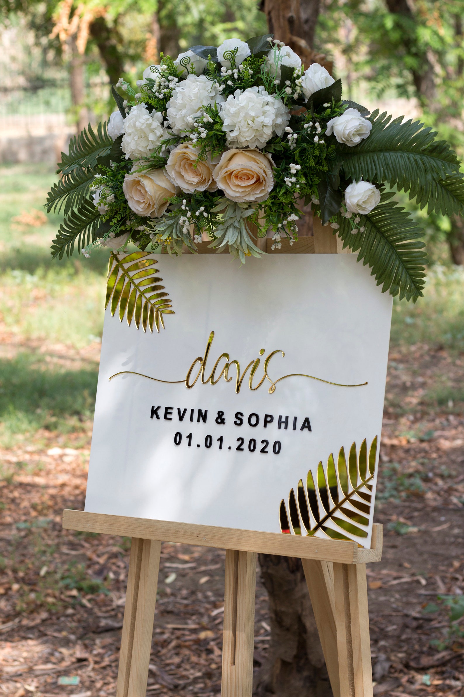 Acrylic Last Name Wedding Sign, 3D Wedding Welcome Sign, Acrylic Sign ...