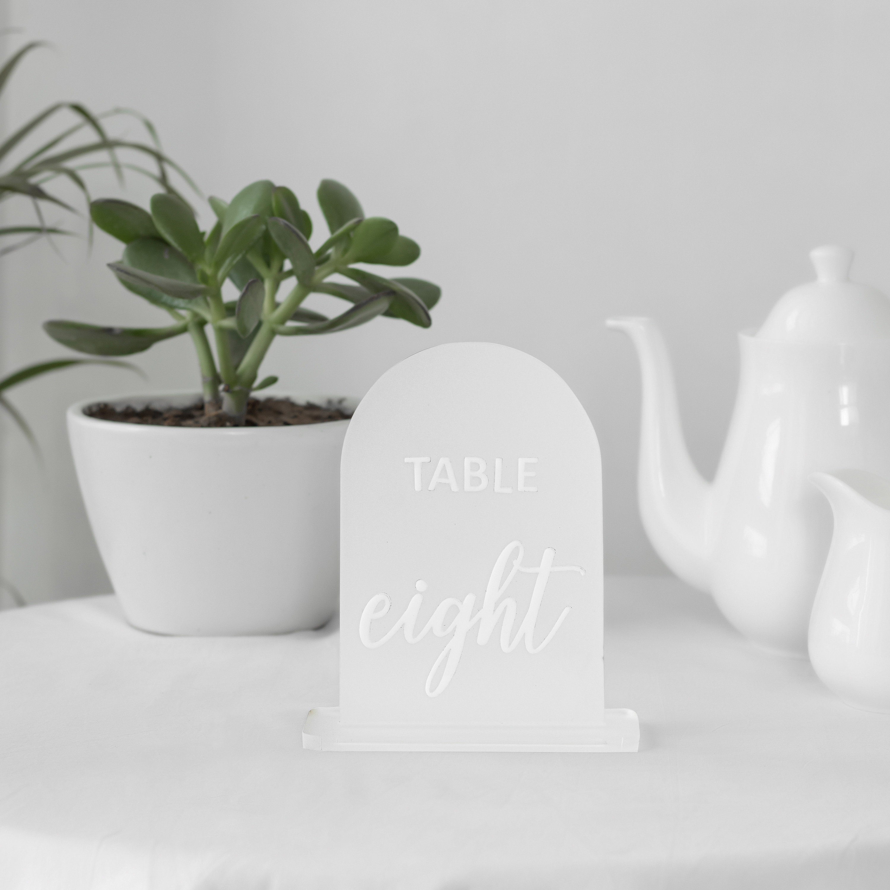 Acrylic Table Numbers | Arch Table Numbers | Table Numbers | Table ...