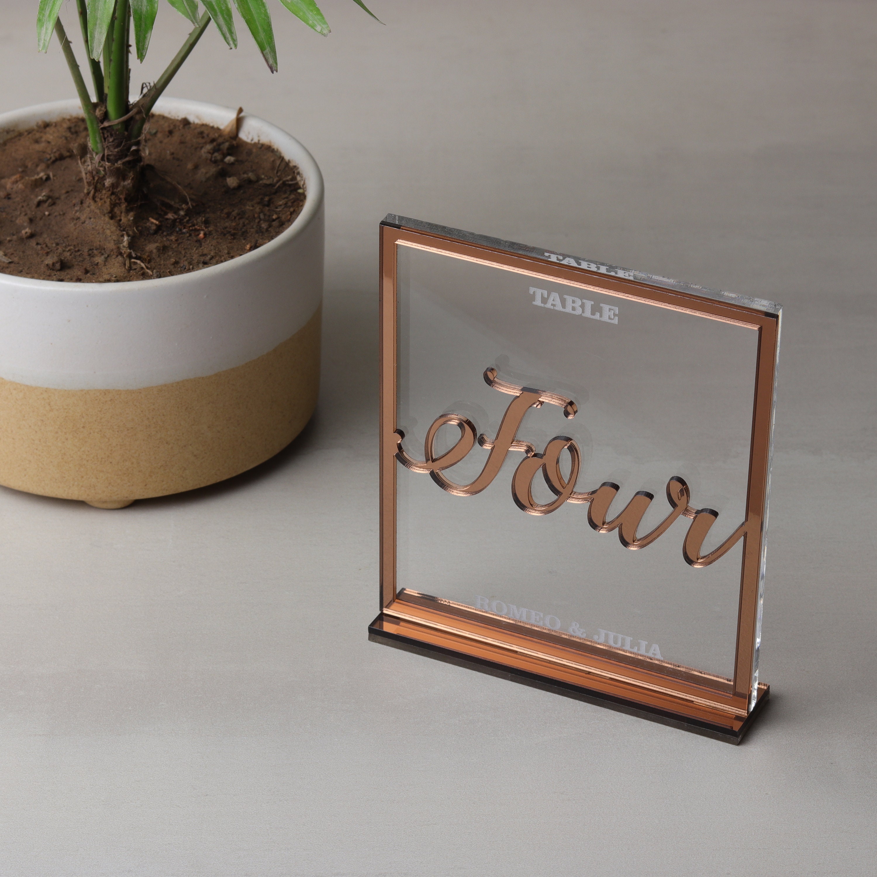 Gold Table Numbers Table Numbers Acrylic Table Numbers | Etsy