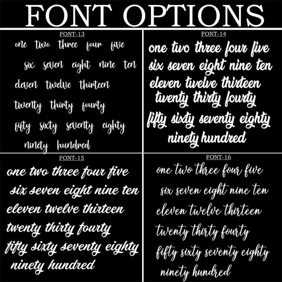 Engraved Table Numbers Table Numbers Acrylic Table Numbers | Etsy