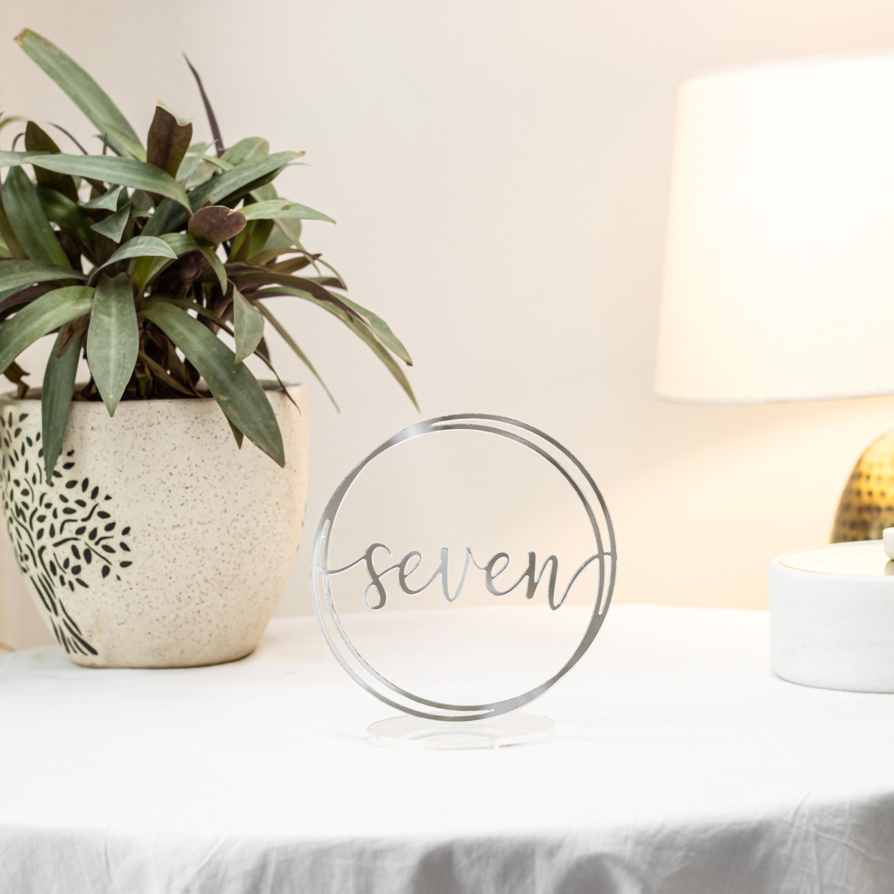 Gold Table Numbers Table Numbers Acrylic Table Numbers - Etsy