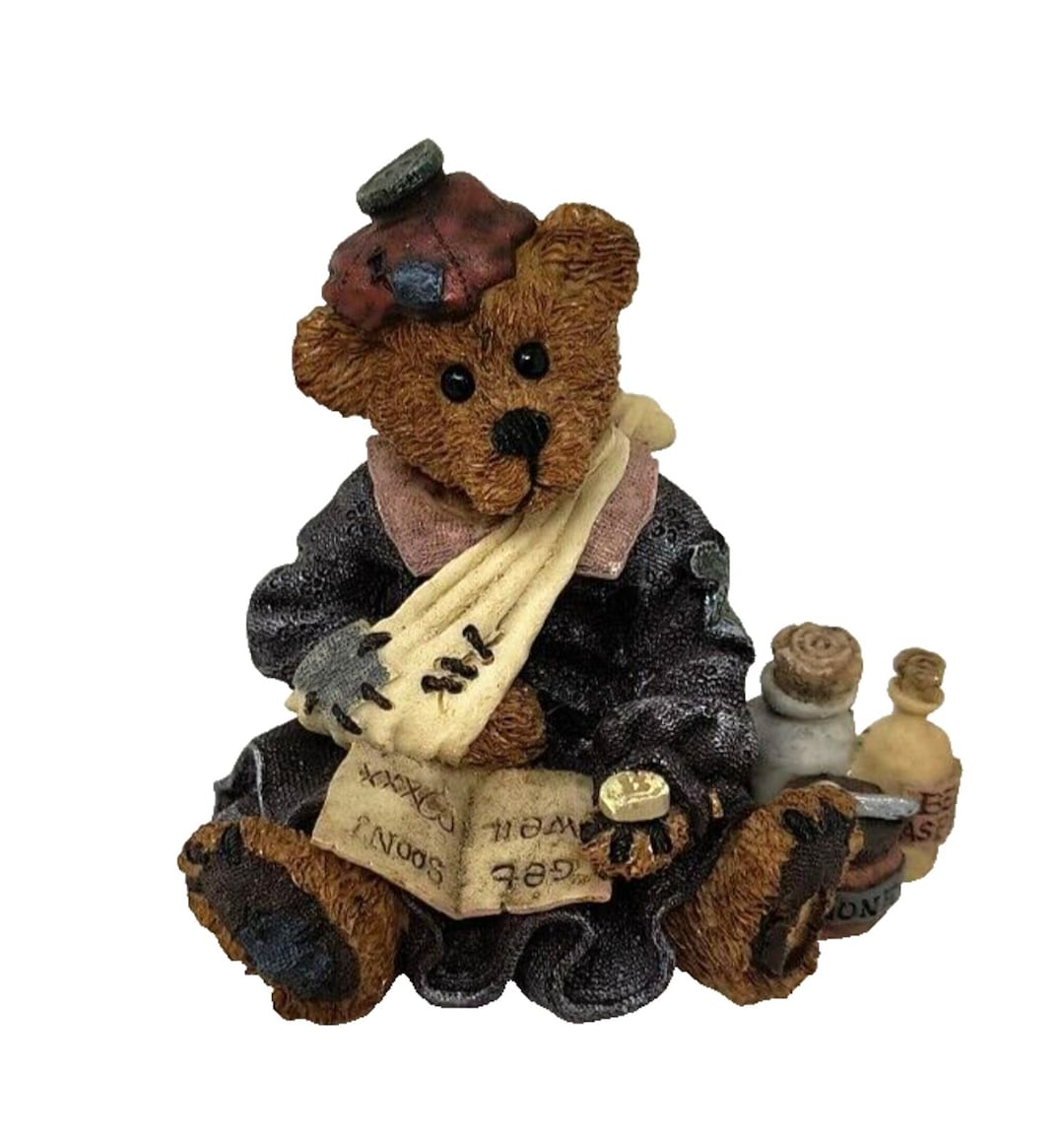 VTG Boyds Bears Bailey...poor Ol' Bear #227704 Get Well Soon Sick ...