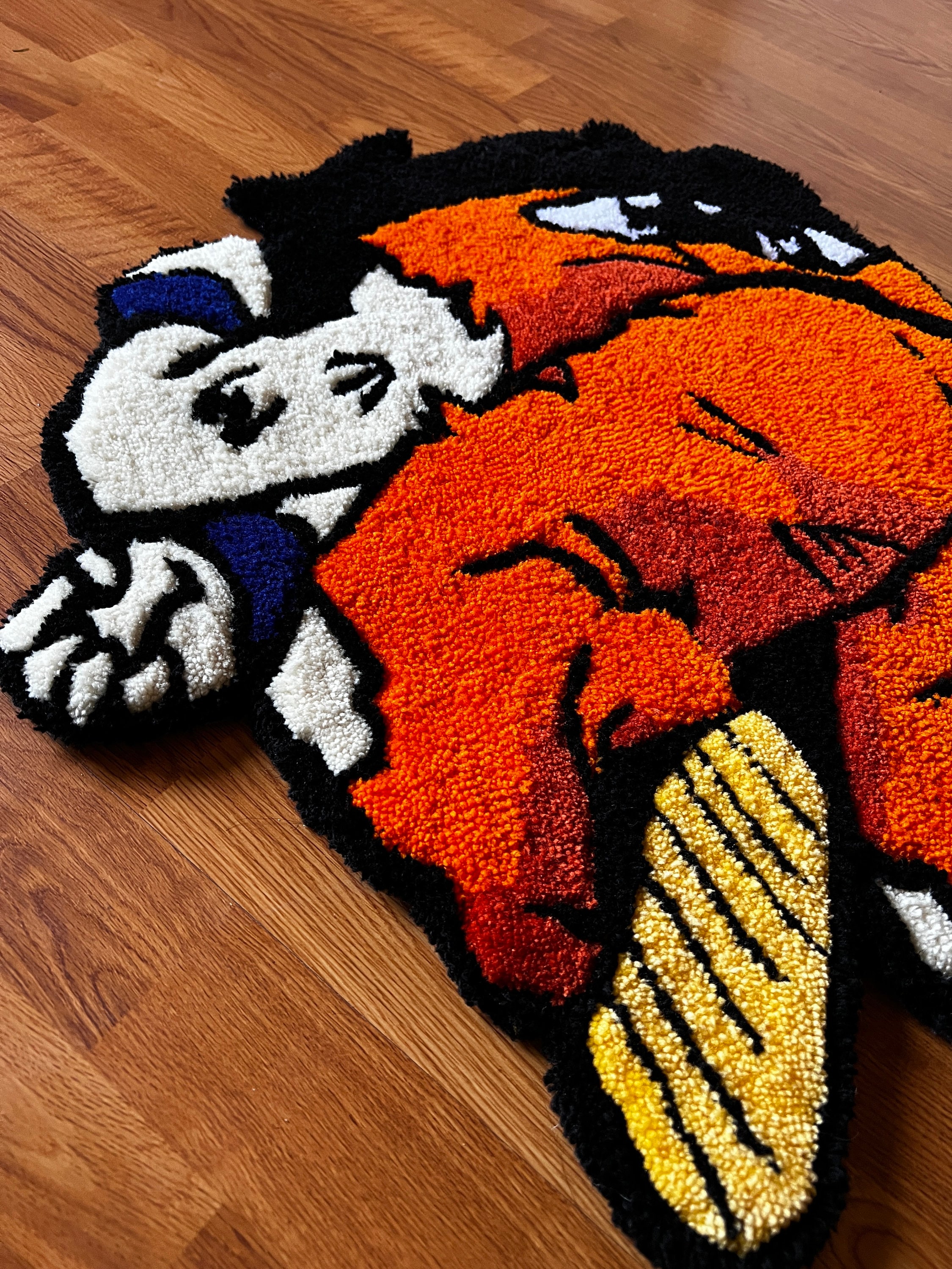 Yamcha is Dead Tufted Rug - Etsy