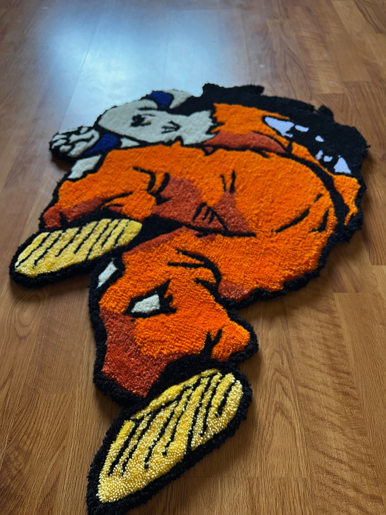 Yamcha is Dead Tufted Rug - Etsy