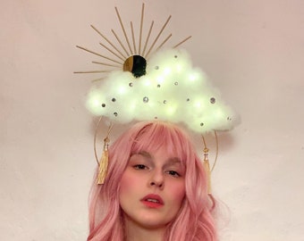 Light up Gold Crown - Etsy