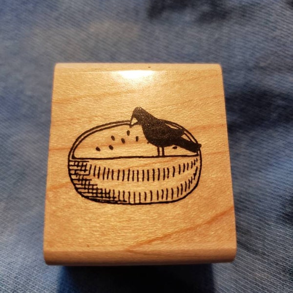 Crow Rubber Stamp - Etsy