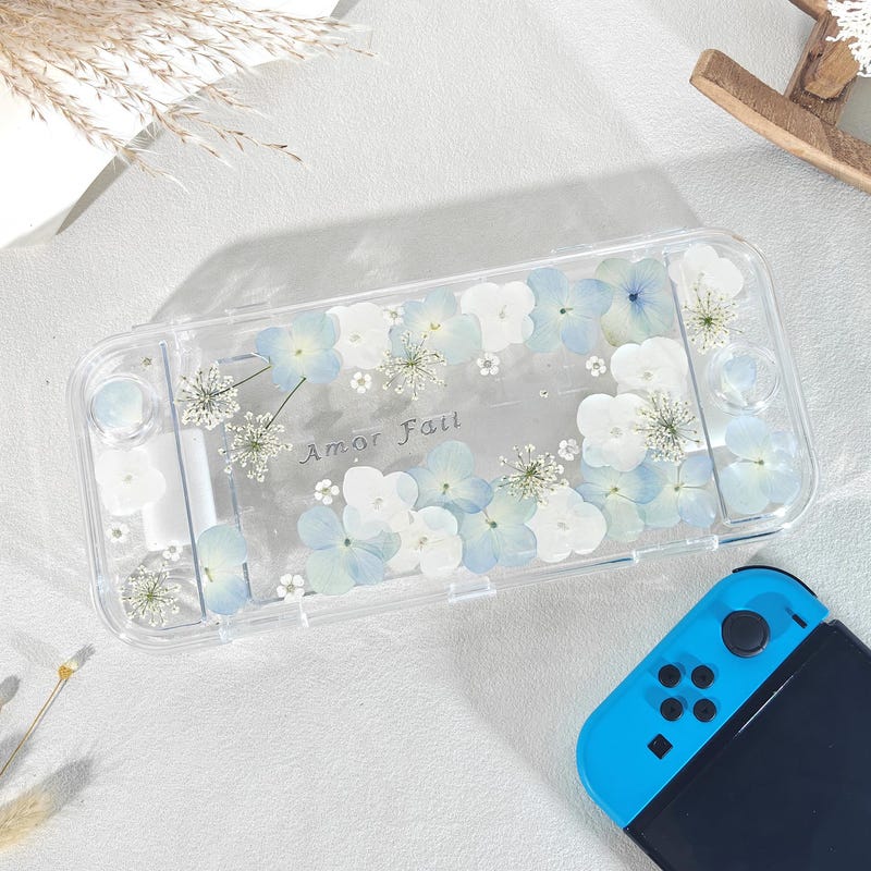 Nintendo Switch Shell Flower - Etsy