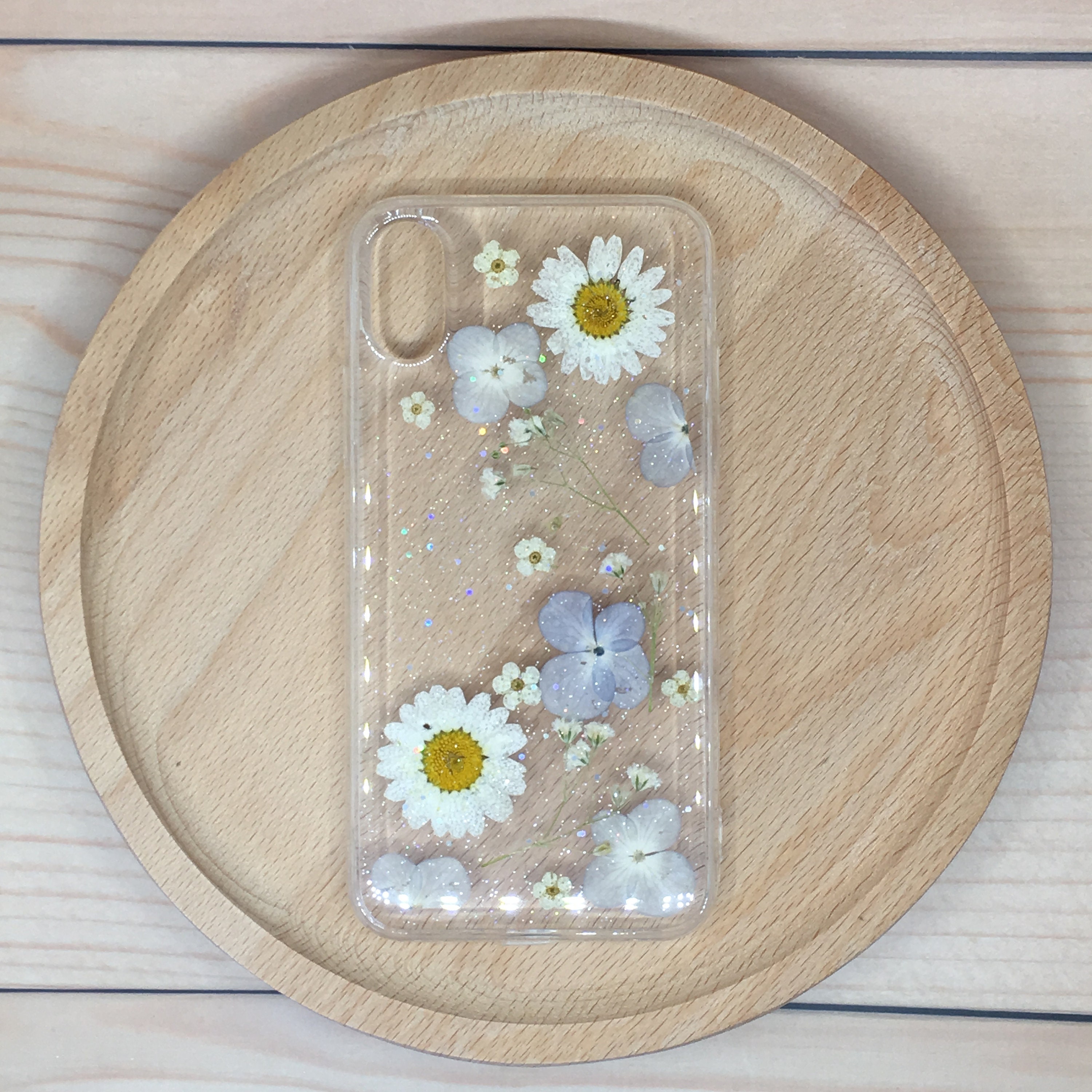 Botanical Pressed Real Flower Phone Case for iPhone 17 16 15 14 13 Pro ...