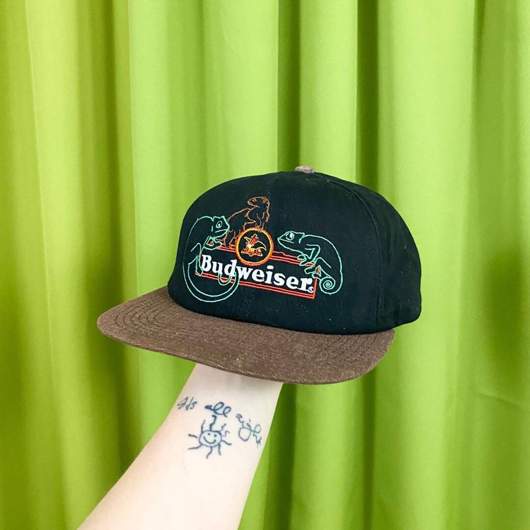 90s Vintage Black and Brown Chameleon and Prairie Dog - Etsy