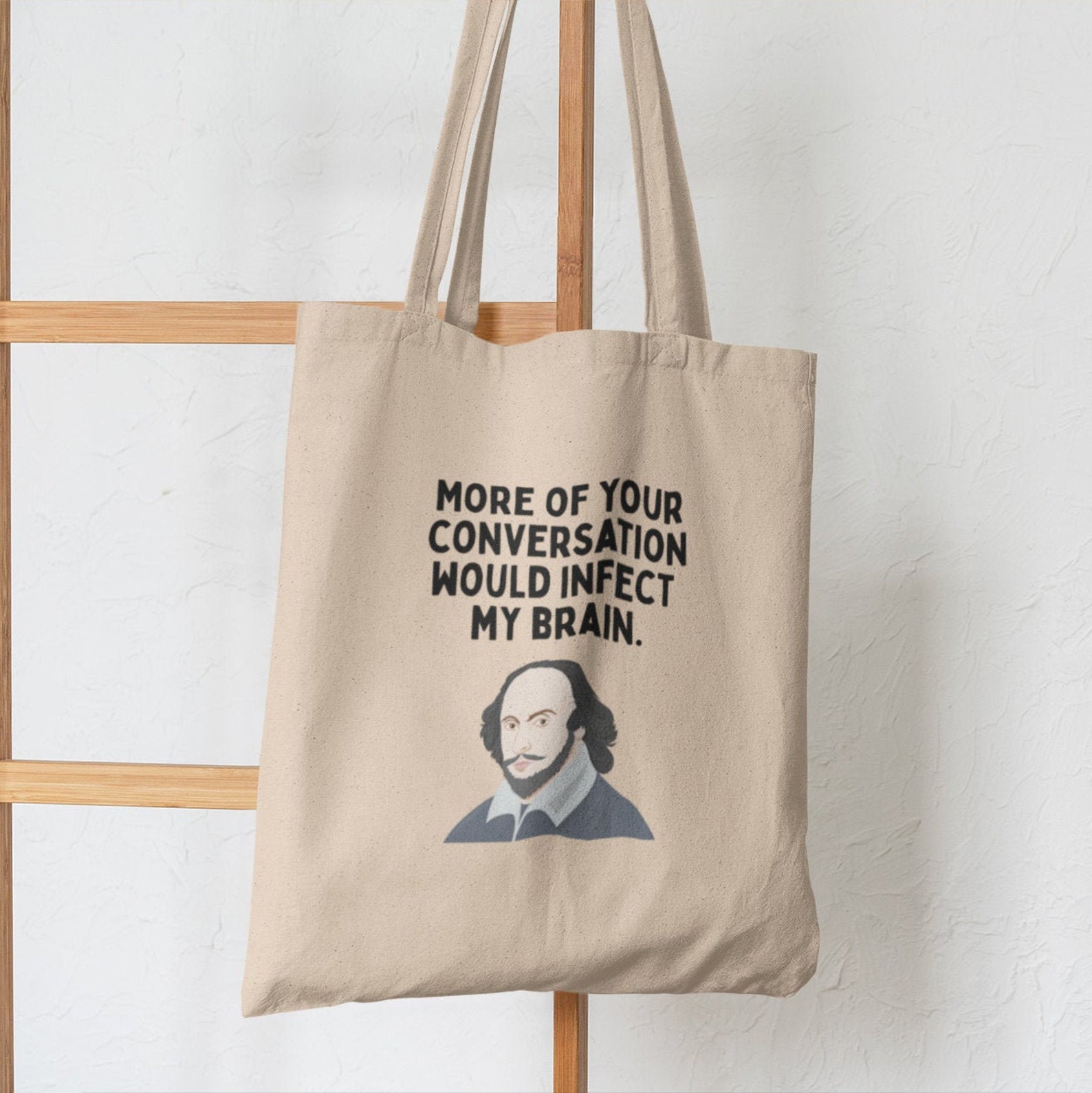 Shakespeare Tote Bag Literary Gift Shopping Bag More of - Etsy UK
