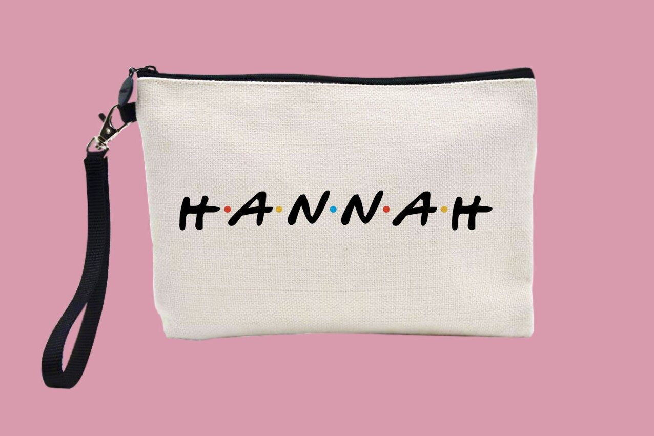 Personalised Friends MakeUp Bag Friends Bag Pencil Case | Etsy