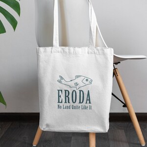 Harry Styles Tote Bag, Eroda No Land Quite Like It, Shopping Bag, Eroda ...