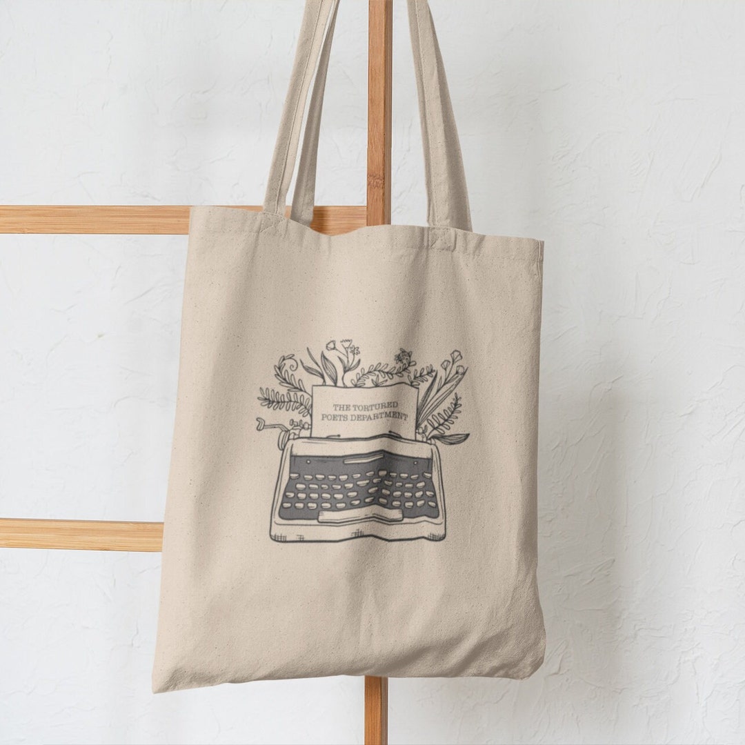 The Tortured Poets Department Tote Bag Typewriter - Etsy