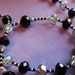 Traditional Catholic Rosary Prayer Beads With Black & White Crystal ...