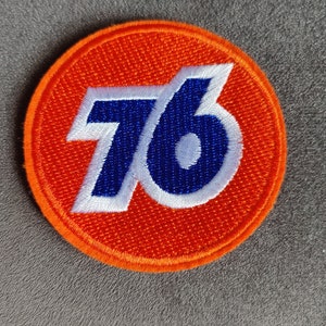 Seventy Six 76 Gas Station Logo Badge Iron Sew on Patch,clothing,bags ...