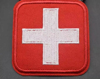 First Aid Nurses Patch Iron on or Sew on Patches Embroidered British ...