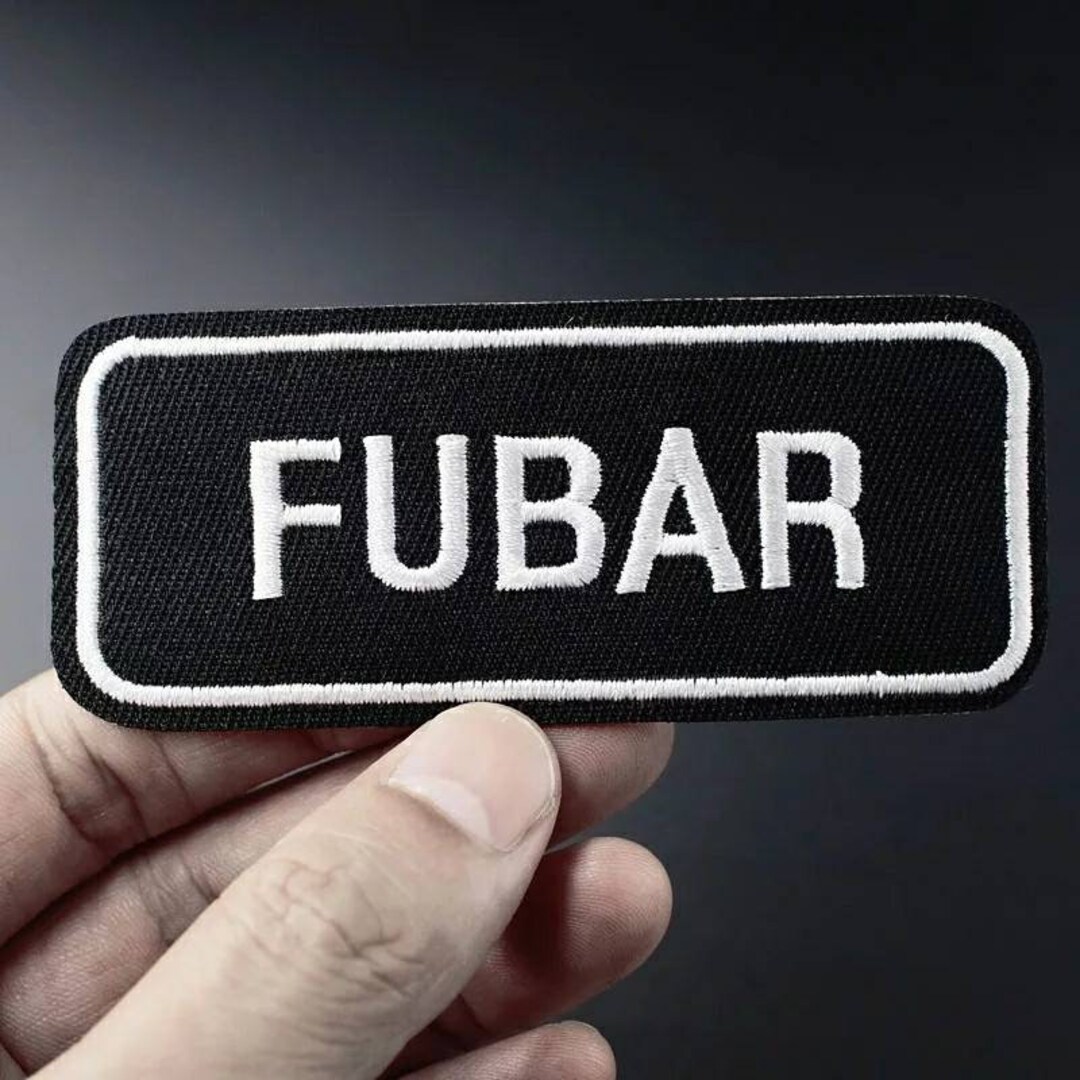 FUBAR Beyond Recognition WWII Embroidered Iron on Sew on Patch Clothing ...