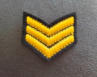 Sergeant Stripes Patch - Etsy