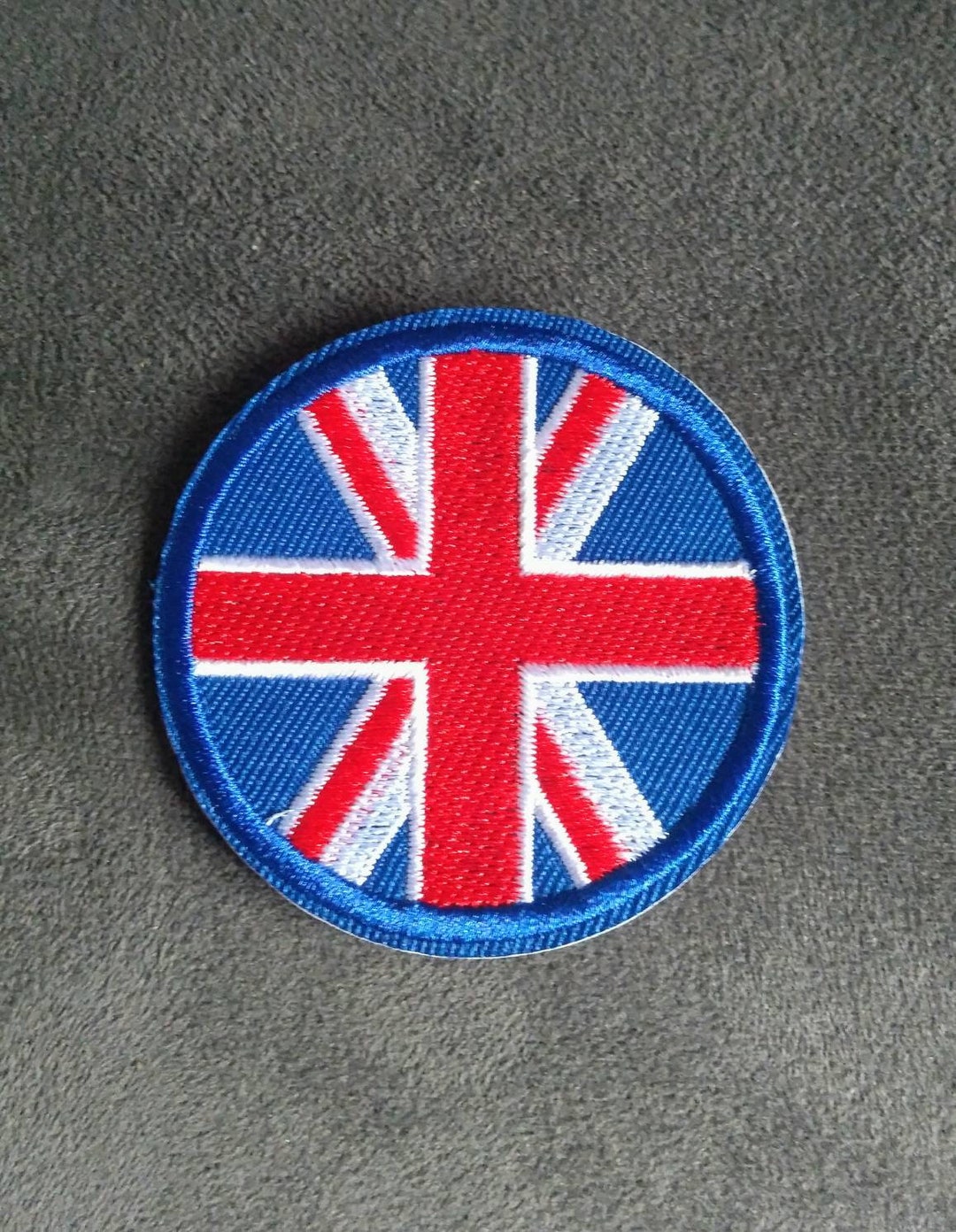 Union Jack British Flag Iron on Patch - Etsy