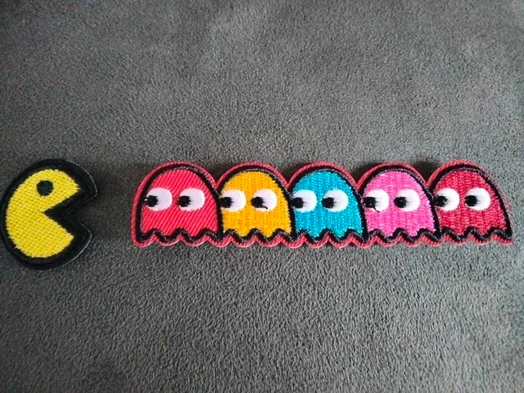 1980 Nighteen Eighties Retro Ghost Game Iron on Patches - Etsy