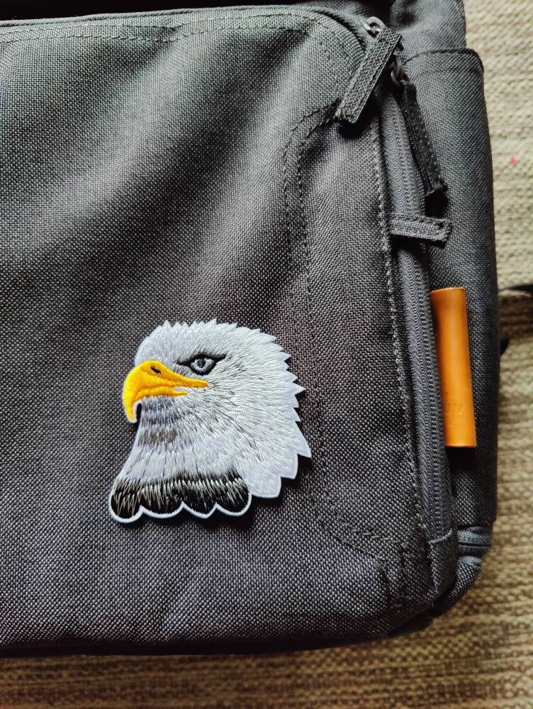 Bald Eagle Patch – Iron on or Sew on Embroidered North American Bird - Etsy