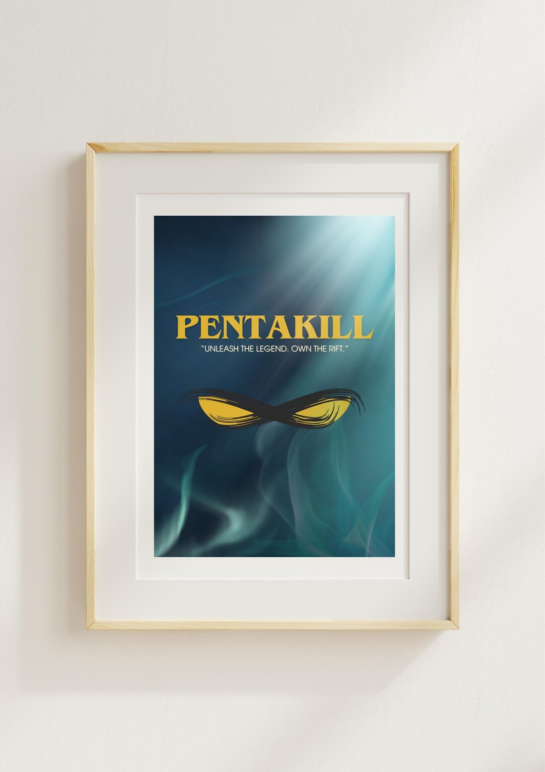 Lol – Gaming Poster – Pentakill Wall Art – Instant Download - Etsy