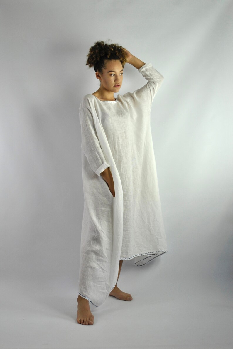 The Best HOUSE DRESS EVER With Pockets, 100% Linen No. 28 - Etsy