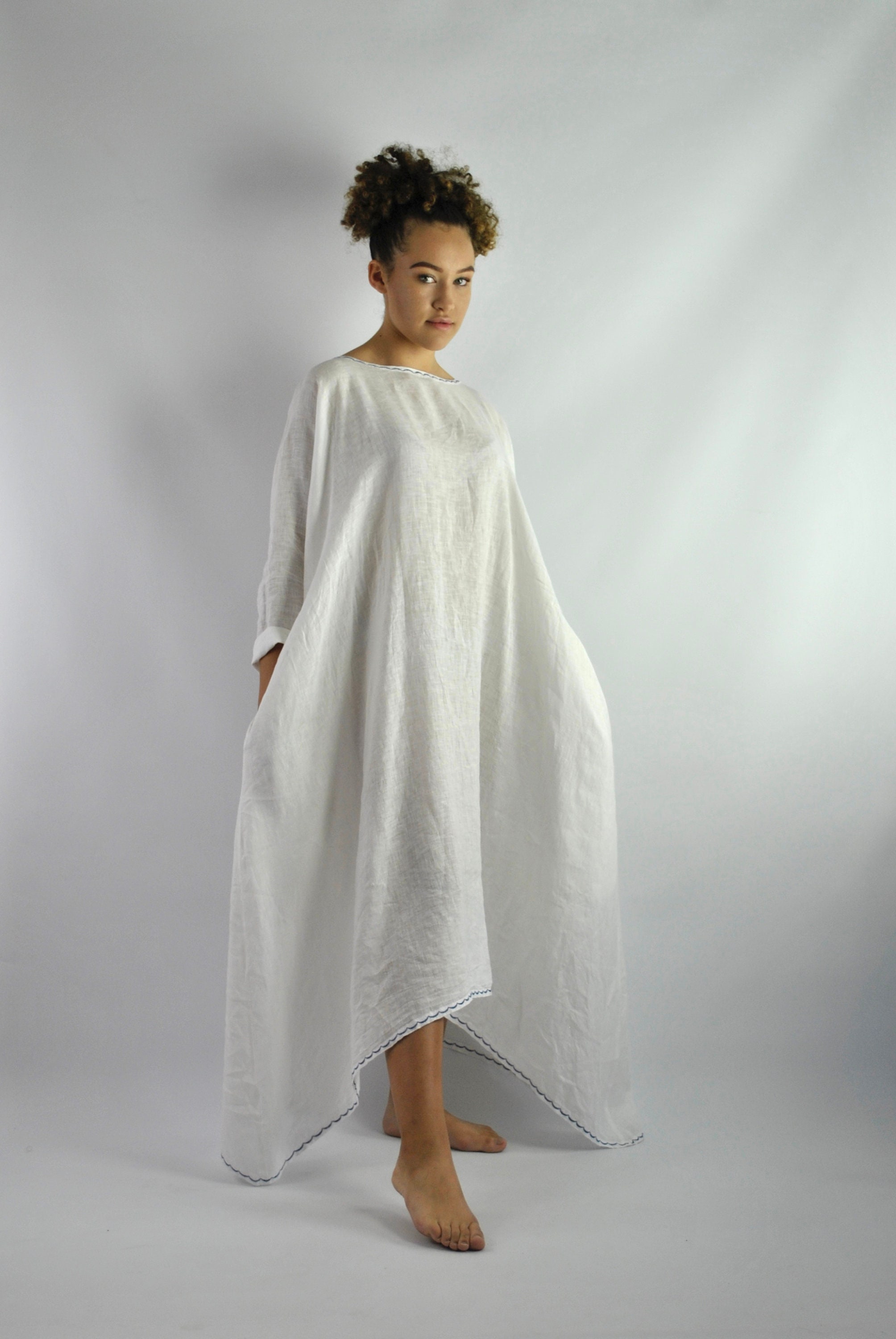 The Best HOUSE DRESS EVER With Pockets, 100% Linen No. 28 - Etsy