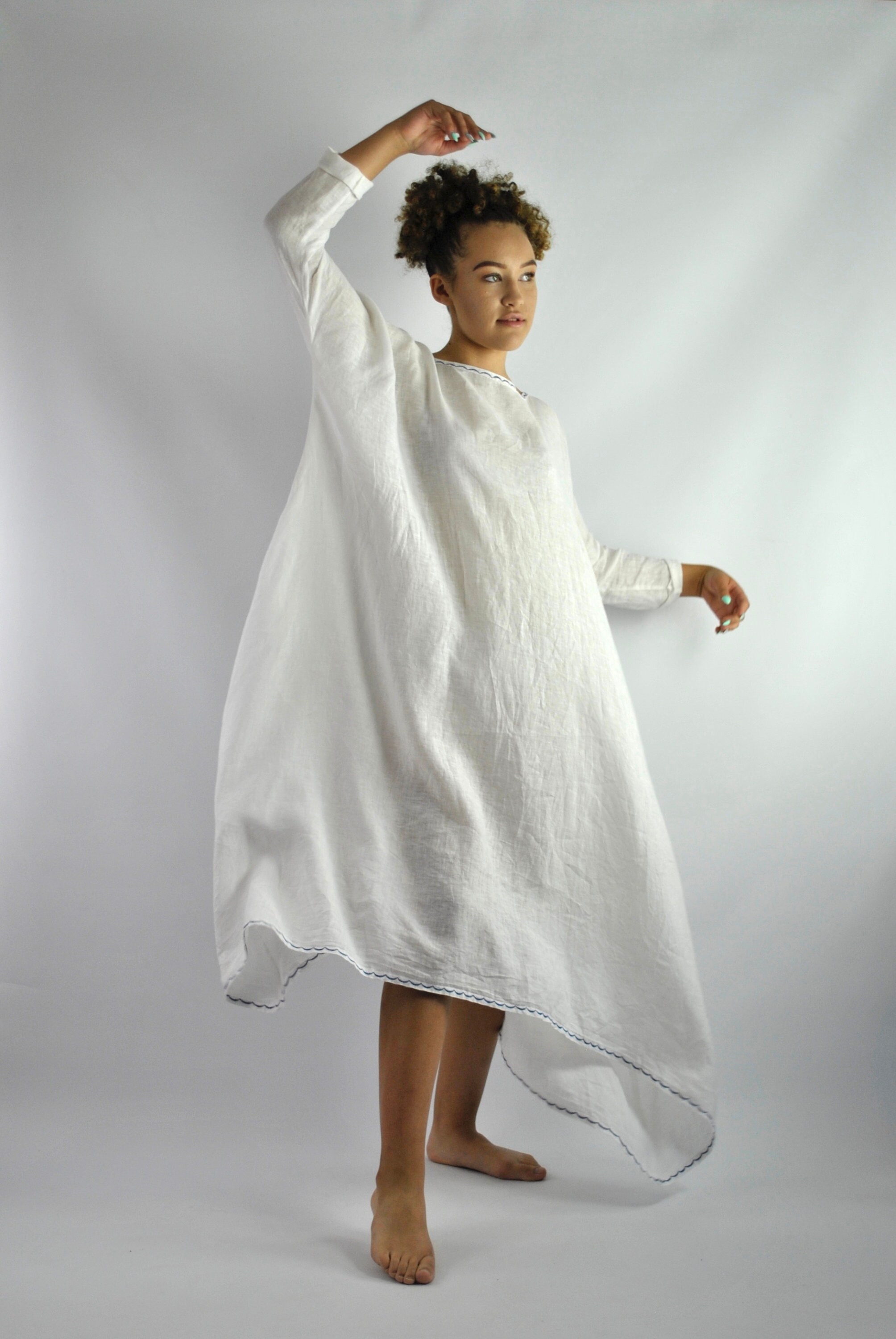 The Best HOUSE DRESS EVER With Pockets, 100% Linen No. 28 - Etsy